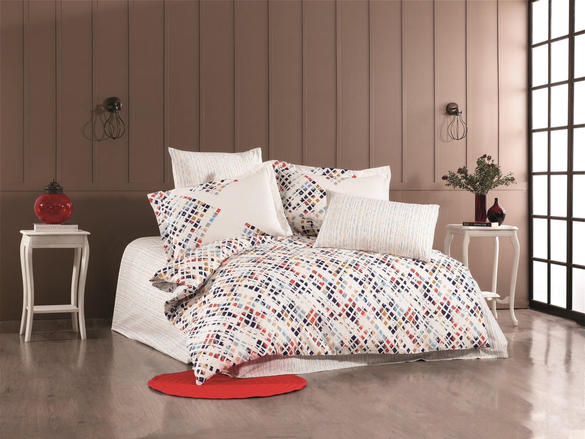 Set Lenjerie de pat double, 200 x 220 cm – Adorehome