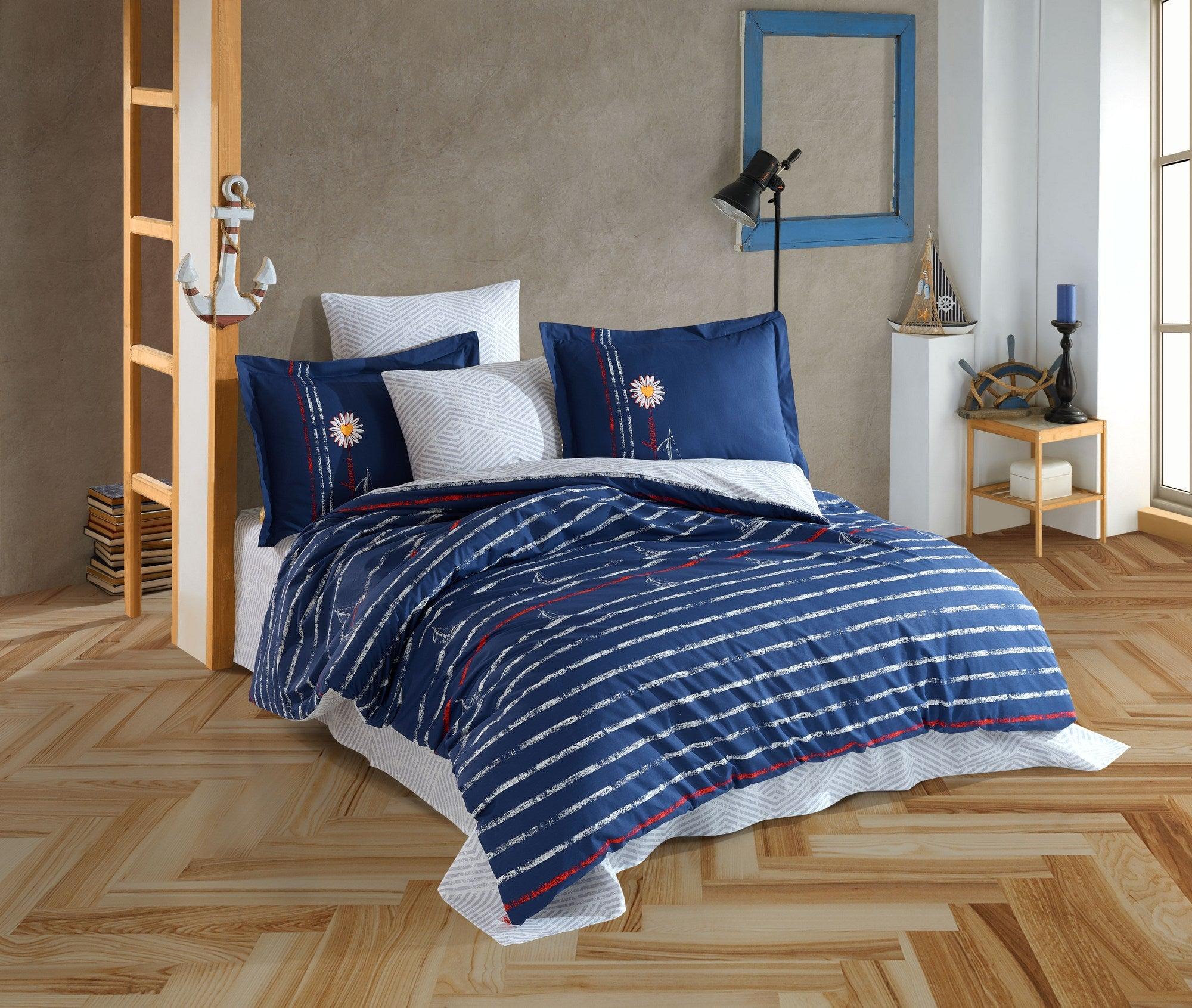 Set Lenjerie de pat double, 200 x 220 cm – Adorehome