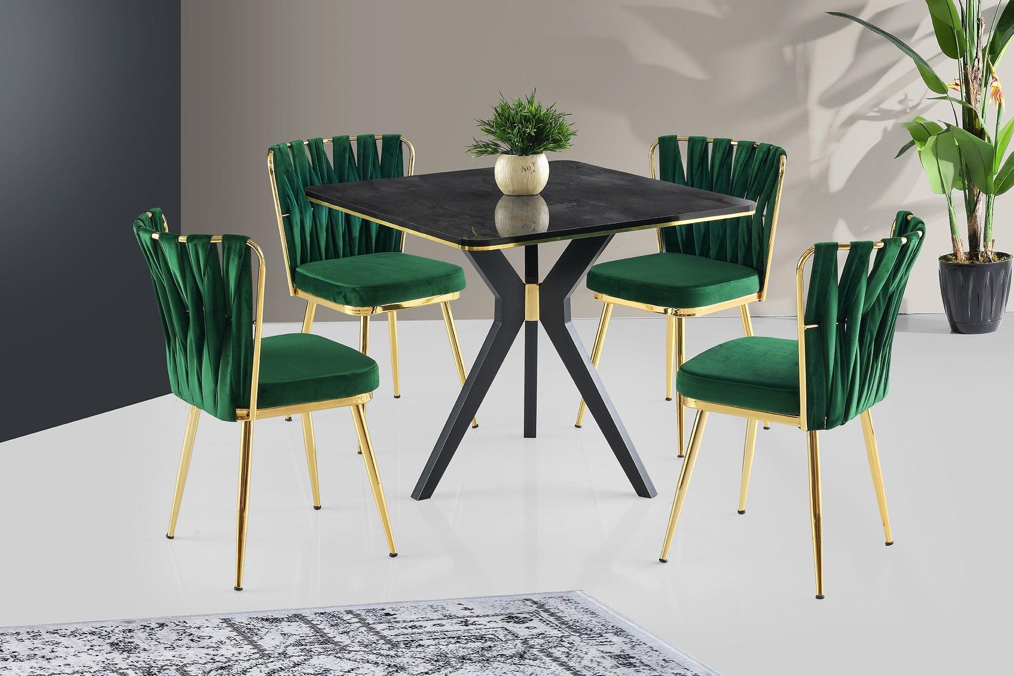 Masă Kare Ares Dining Table, 87x75x87 cm – Adorehome