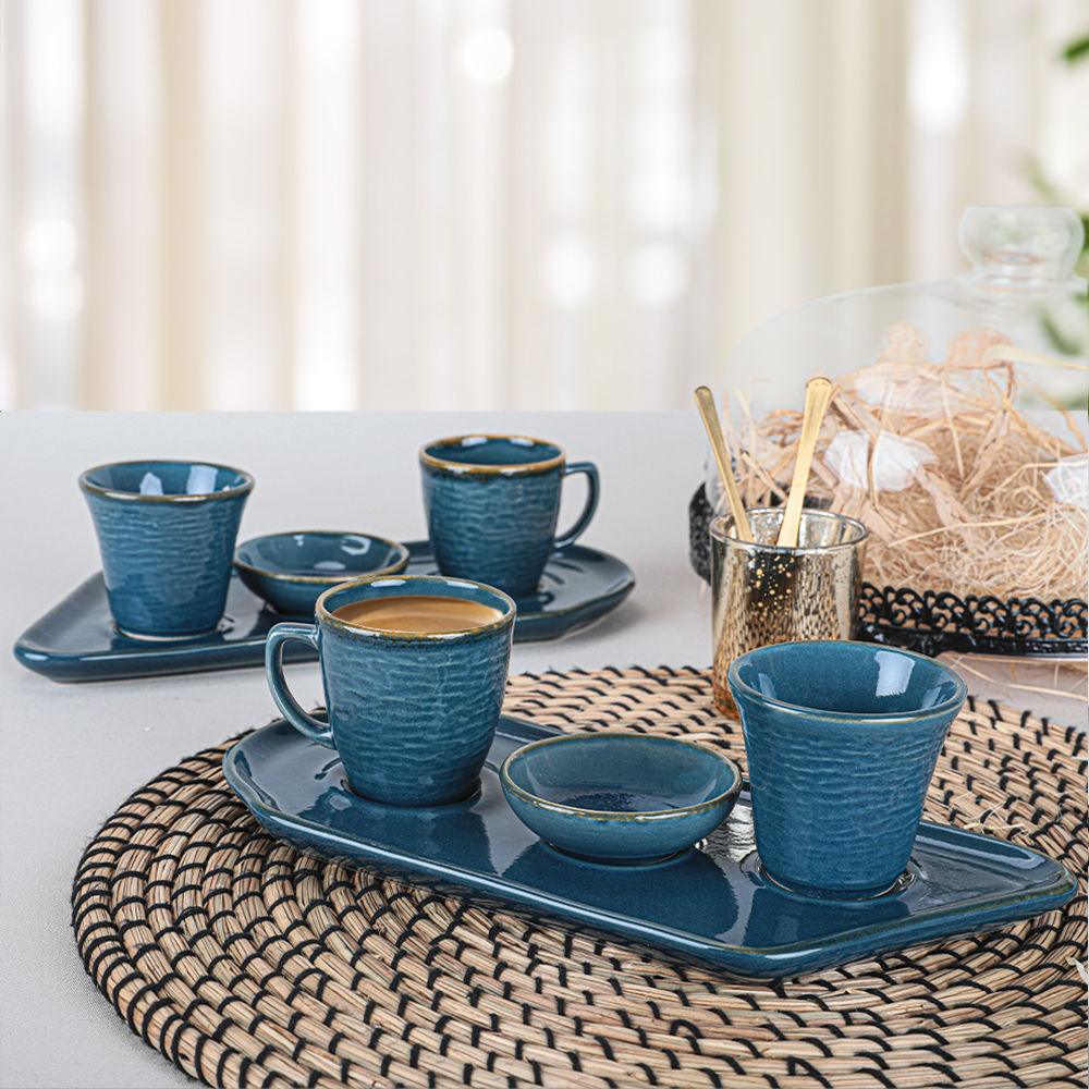 Set cești de cafea, Multicolor, 37x19x27 cm – Adorehome