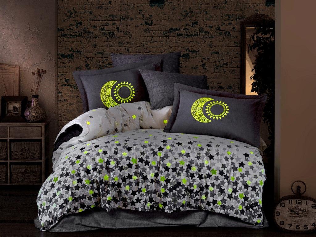 Set Lenjerie de pat double, 200 x 220 cm – Adorehome