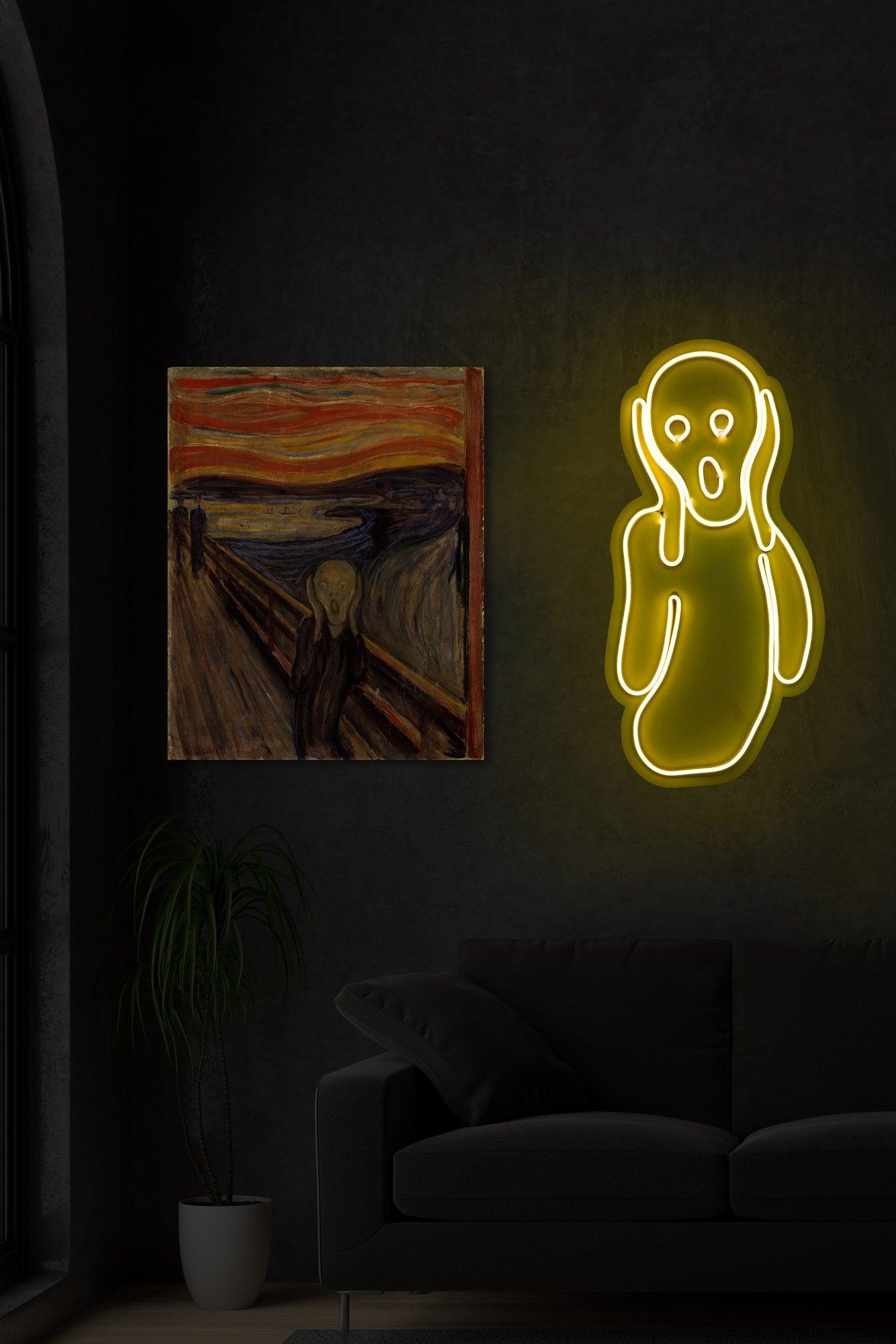 Lampa Neon Scream – Adorehome