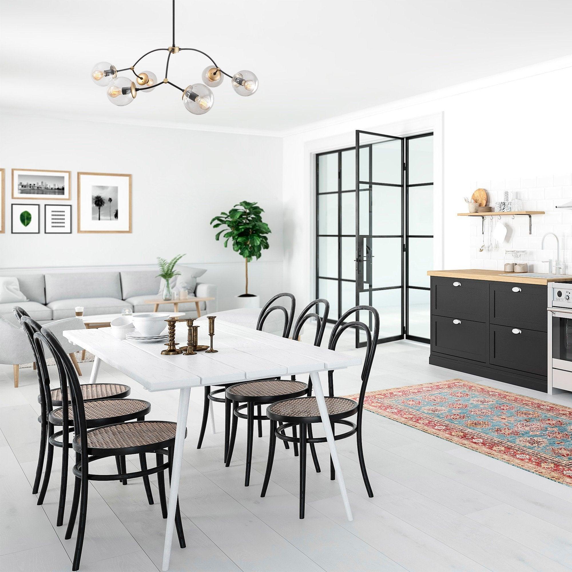 Lustra Amorica Dining Sufragerie, Negru – Adorehome