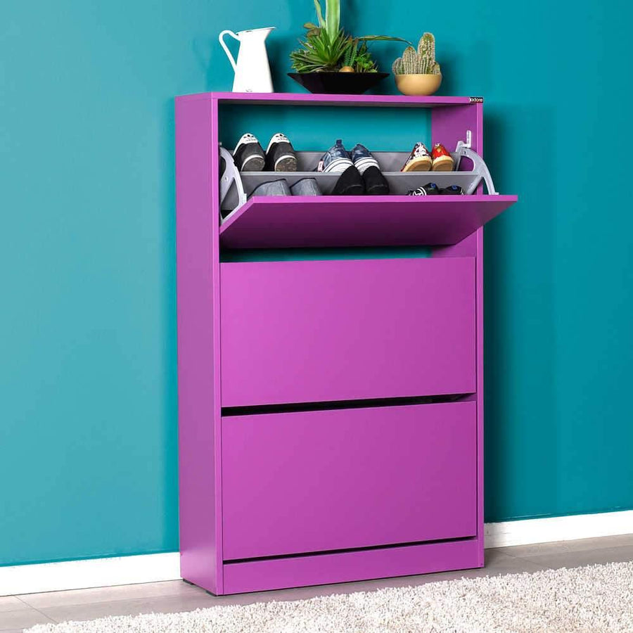 Pantofar Adore Mediu, 3 compartimente, capacitate 18 perechi incaltami ...